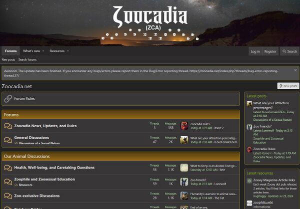 Zoocadia - Zoophilia Wiki